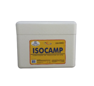 CAIXA ISOPOR 21LT ISOCAMP | Multpel