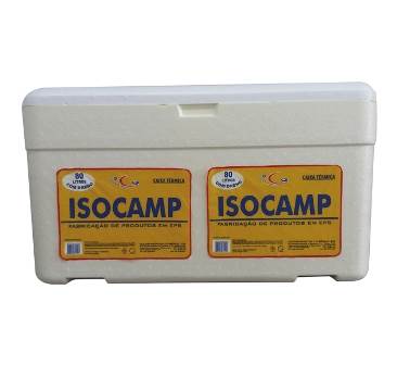 CAIXA ISOPOR 80LT ISOCAMP | Multpel